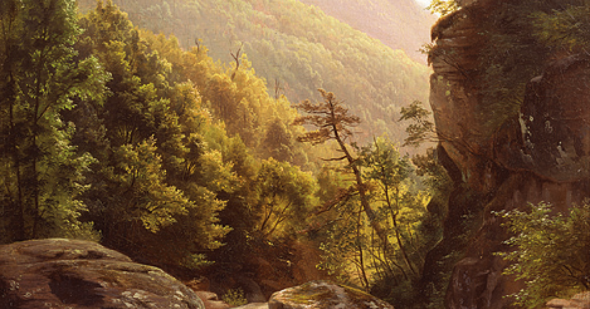 Harriet Cany Peale’s "Kaaterskill Clove," 1858 | NBMAA